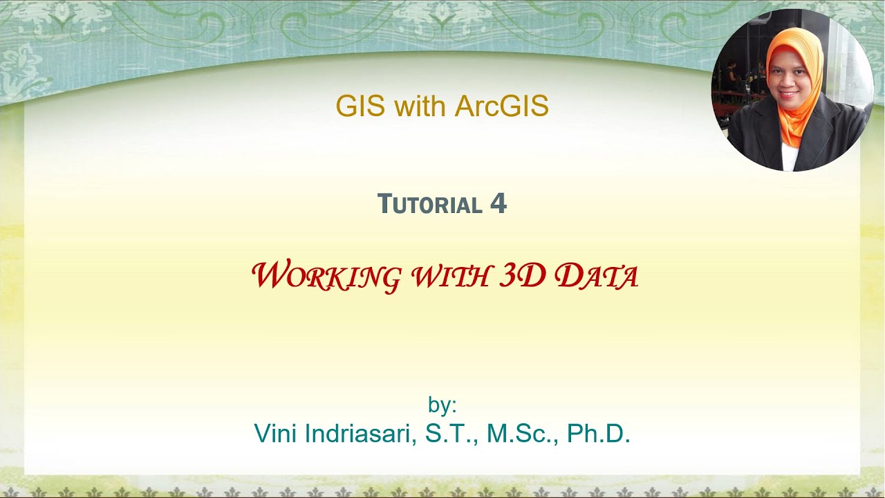 GIS Tutorial 4: Bekerja Dengan Data 3D - YouTube
