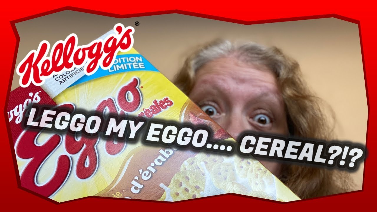 LIMITED EDITION Kellogg’s Eggo Maple Syrup Cereal - YouTube