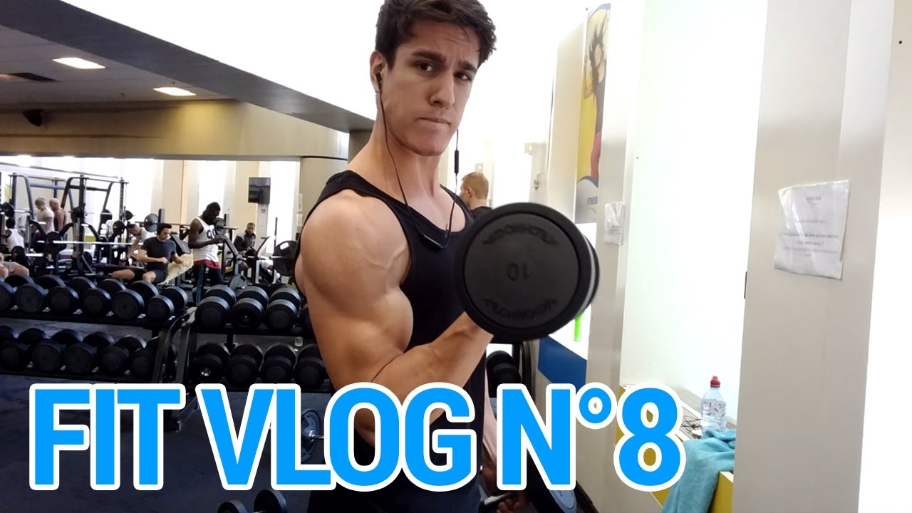 Séance Biceps Gonflés ! | FitVlog N°8 - YouTube