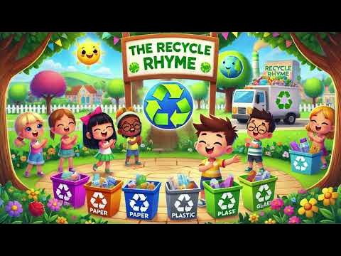 ♻️🌍 The Recycle Rhyme – A Fun & Educational Kids’ Song! 🎶🚮| Nursery ...