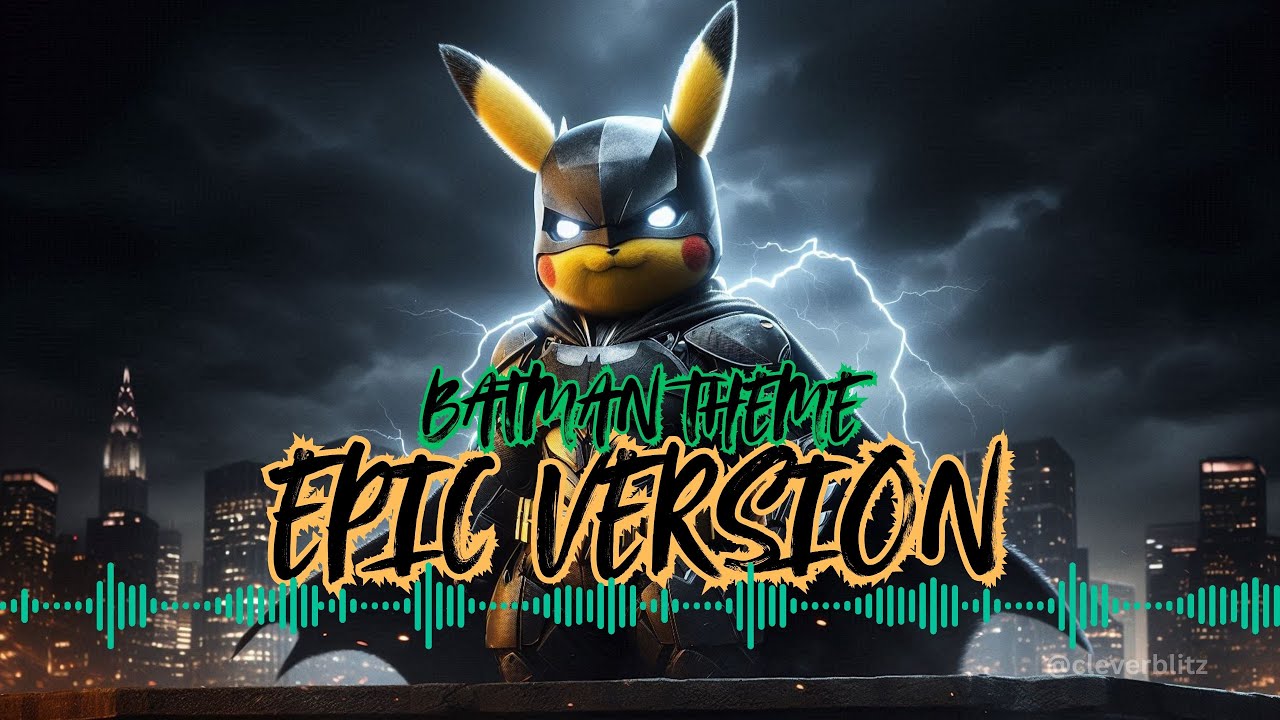 Pikachu as Batman 🦇 Epic Batman Theme | Phantasm x 1989 x Imperial ...