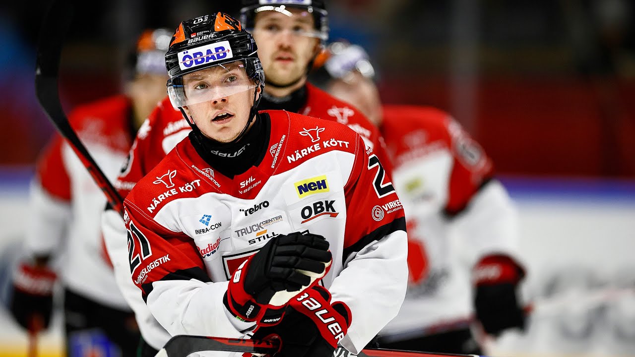 Linus Öberg stänker in 2-2-pucken i powerplay borta mot Linköping - YouTube