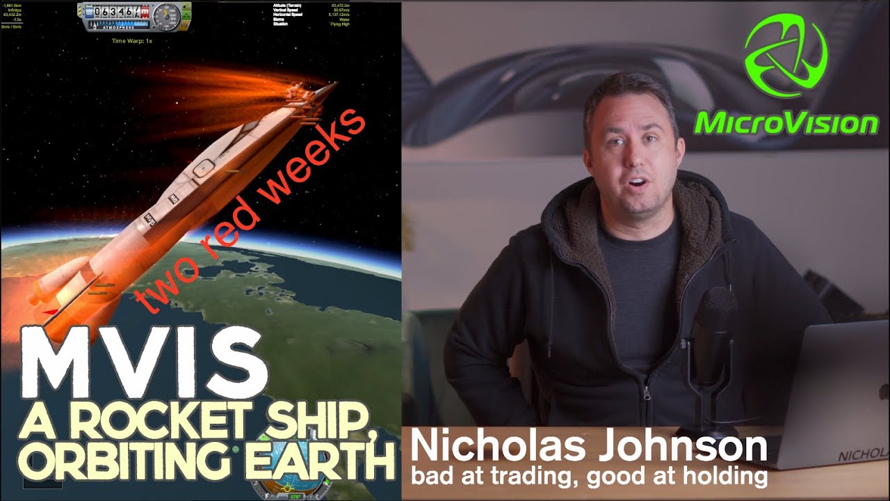 MVIS Microvision rocket ship update, earnings call resupply ship to ...