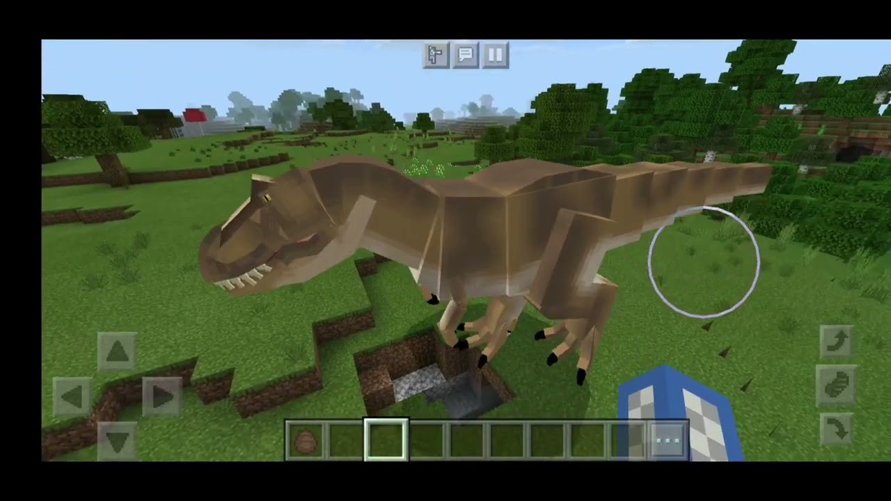 Minecraft Tyrannosaurus roar - YouTube