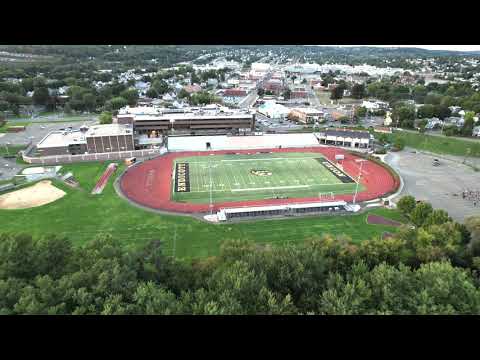Ty Cobb Stadium Endicott reconstruction Progress | Concrete is in ...
