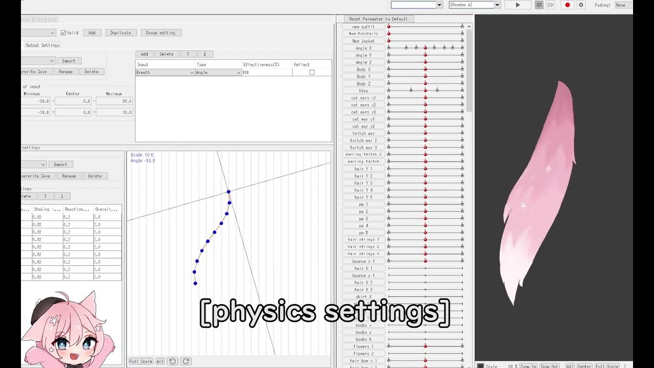 Live2D Tail Physics Rig [short Tutorial] - YouTube