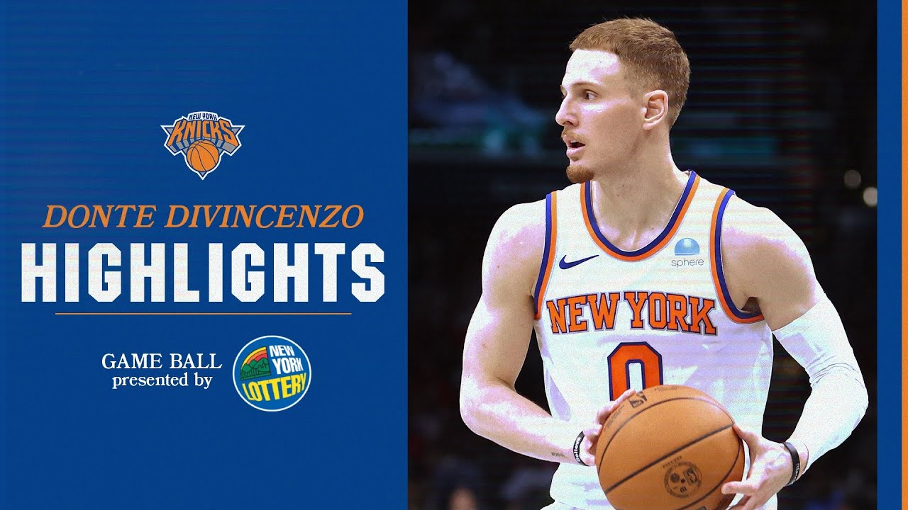 Donte DiVincenzo GOES OFF for Career-High 25 Points at Charlotte ...