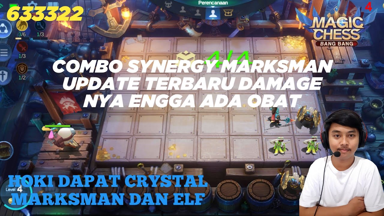 COMBO SYNERGY MARKSMAN TERBARU - MAGIC CHESS INDONESIA - YouTube