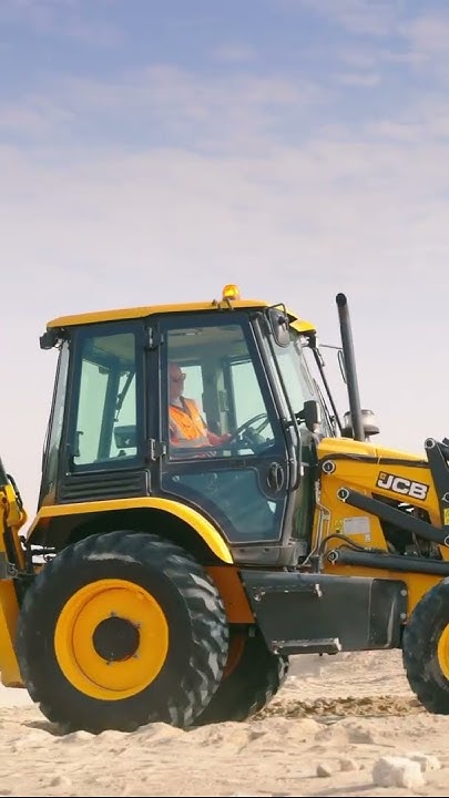 Productivity of the JCB 3CX Backhoe Loader - YouTube