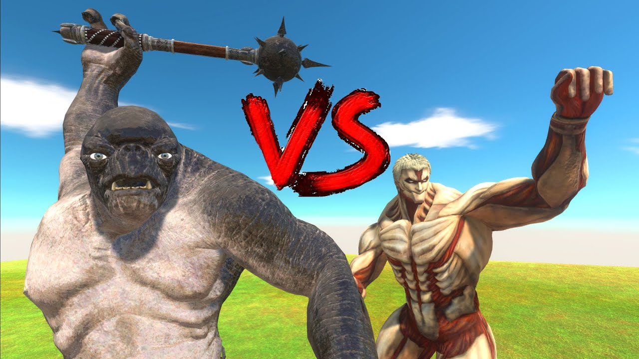 Armored Titan or Troll Monster - Animal Revolt Battle Simulator - YouTube