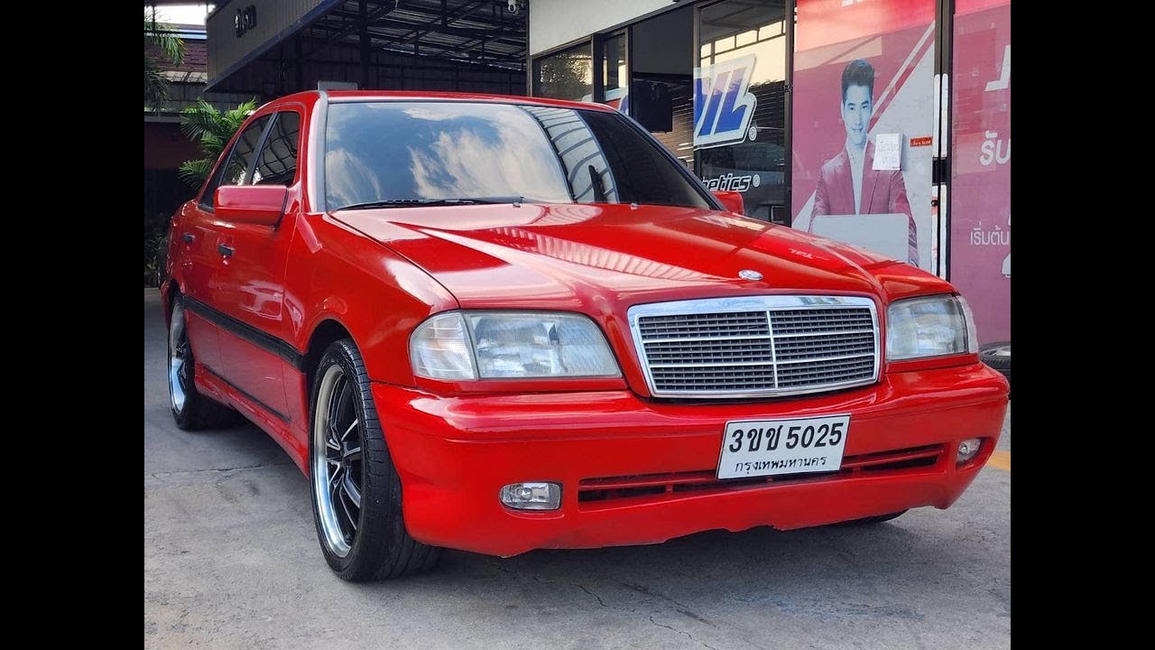(จะถูกจะแพงก็ให้แดงไว้ก่อน) 89,000 บาท 🔥 Mercedes-Benz C180 ปี1997 🔥 รถ ...