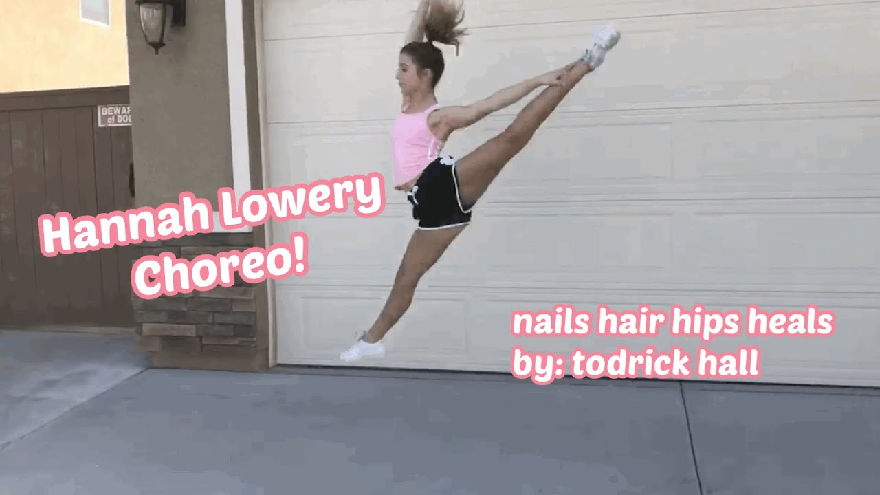 Hannah Lowery Choreo to Nails Hair Hips Heals - YouTube