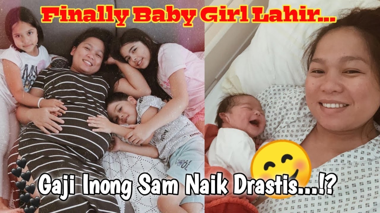 Finally Baby Girl Lahir ll Gaji Youtuber Inong Sam Naik Drastis - YouTube