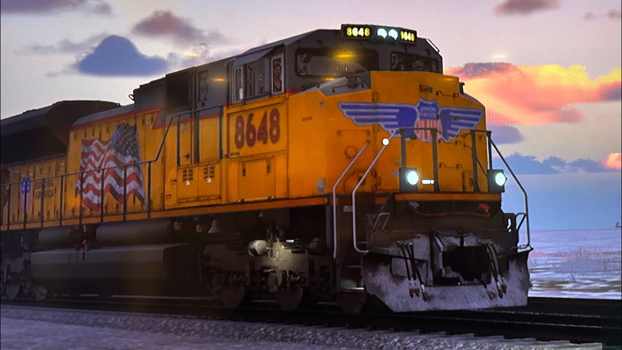 (TSW4) UP 8648 Horn with IOANP - YouTube