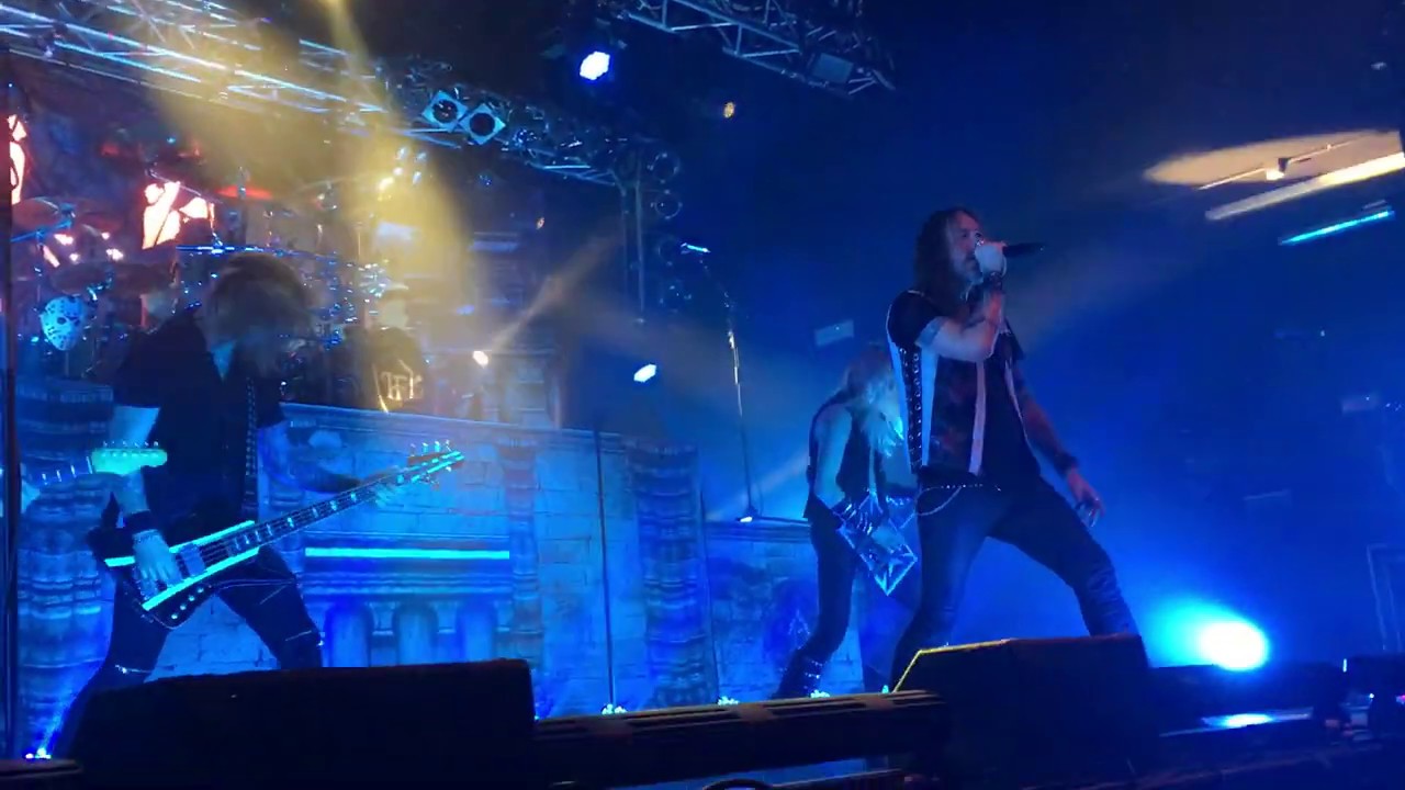 Hammerfall - Hammer High Live Trezzo sull'Adda 2020 Milano - YouTube