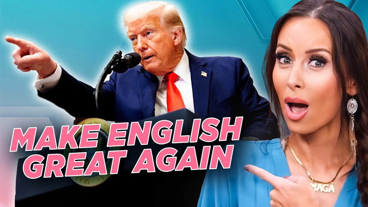 President Trump Considers Making English The Official US Language - YouTube