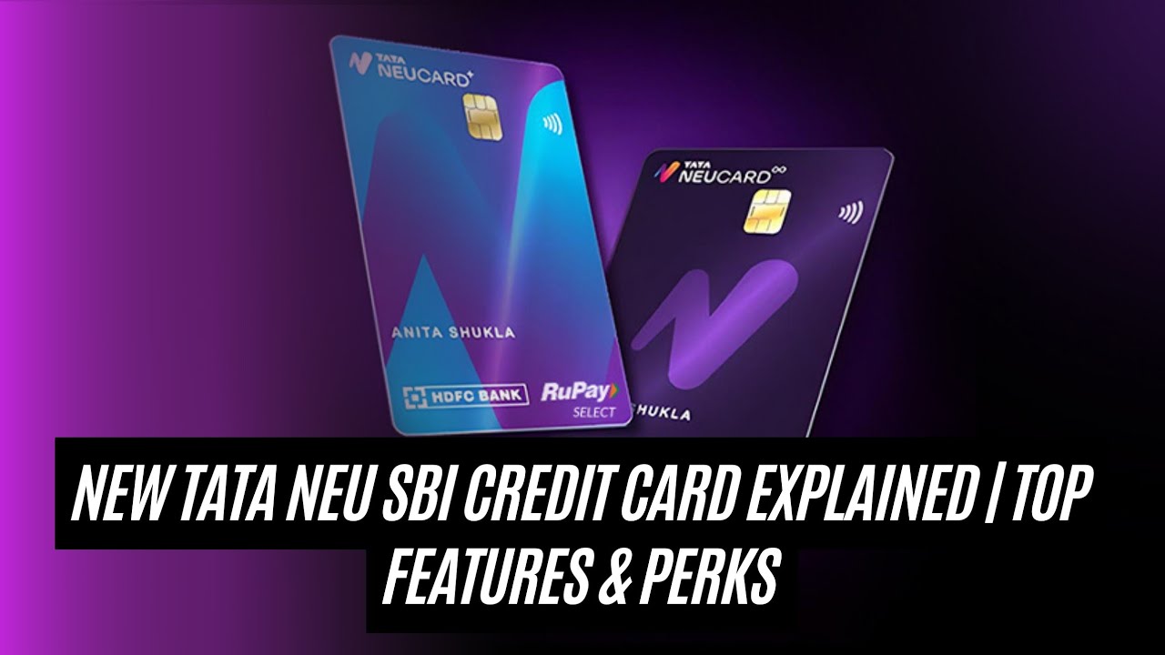 New Tata Neu SBI Credit Card Explained | Top Features & Perks - YouTube
