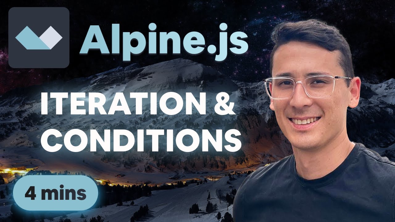 Iteration & Conditions in Alpine.js - YouTube