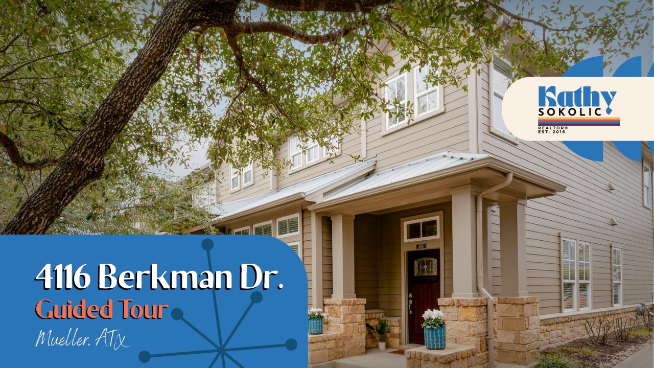 4116 Berkman Dr Mueller Townhome For Sale #kathysokolicrealtor # ...