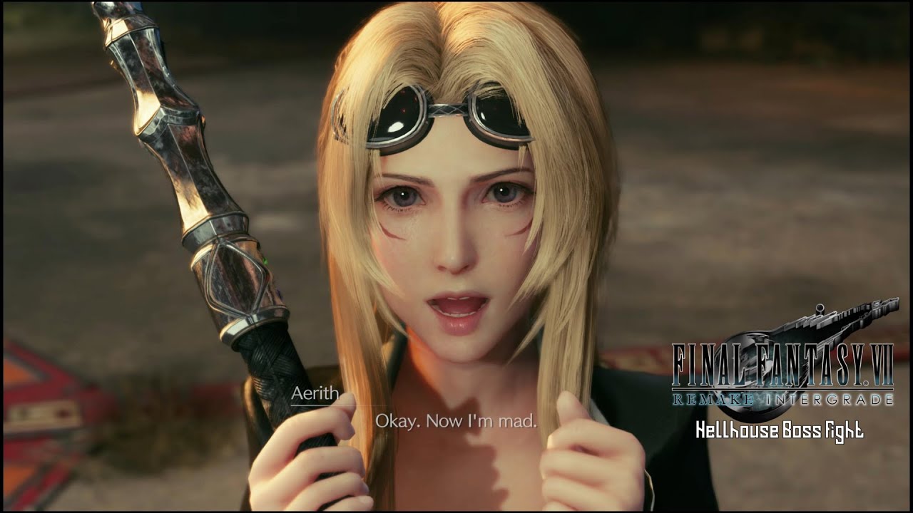 Final Fantasy 7 Remake Intergrade - Hellhouse Boss Hard [2k 60fps ...
