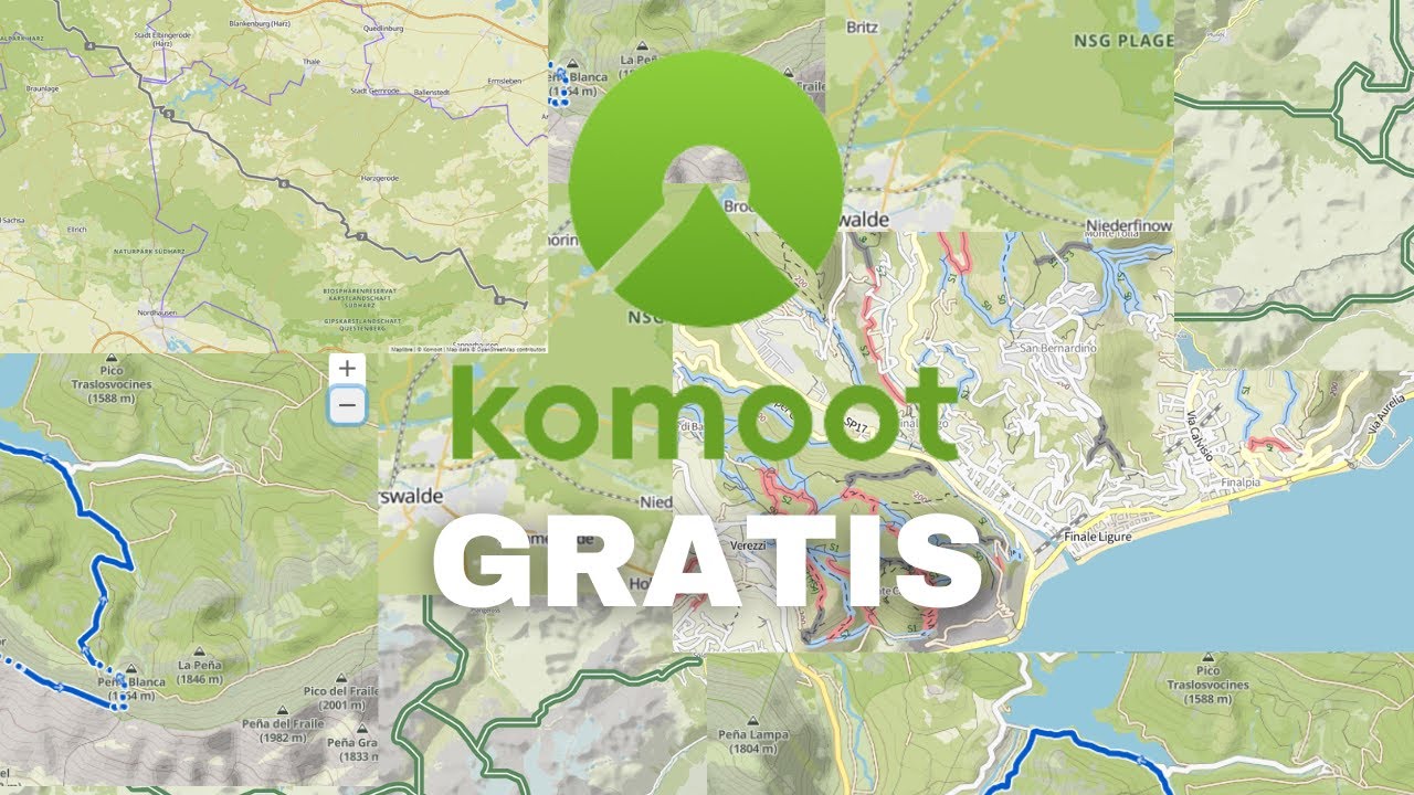 como desbloquear todos los mapas de komoot gratis - YouTube