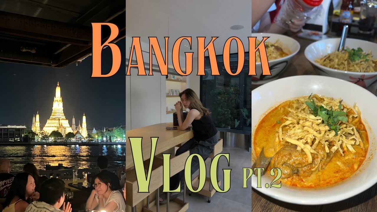 BANGKOK VLOG | MTCH cafe, exploring siam area, somerset asoke hotel ...
