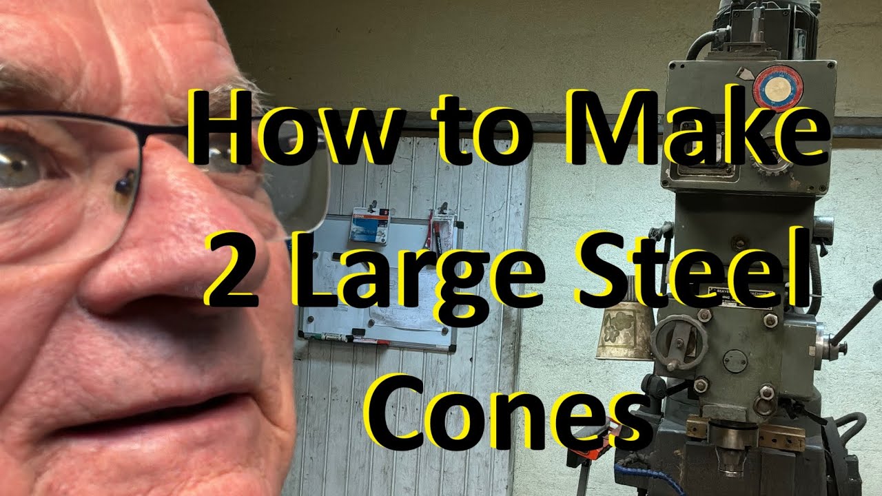 How to make 2 large steel cones - YouTube