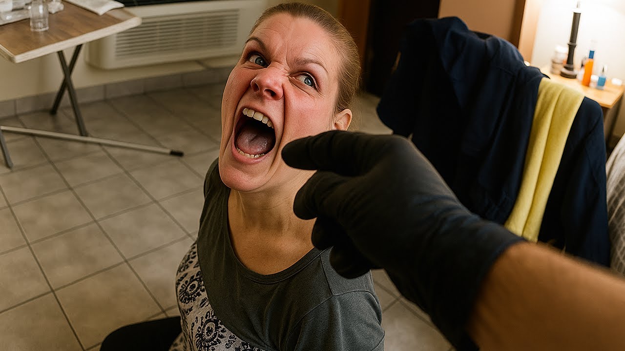 Out-of-Control Woman Fights Every Officer During Her Own Arrest - YouTube