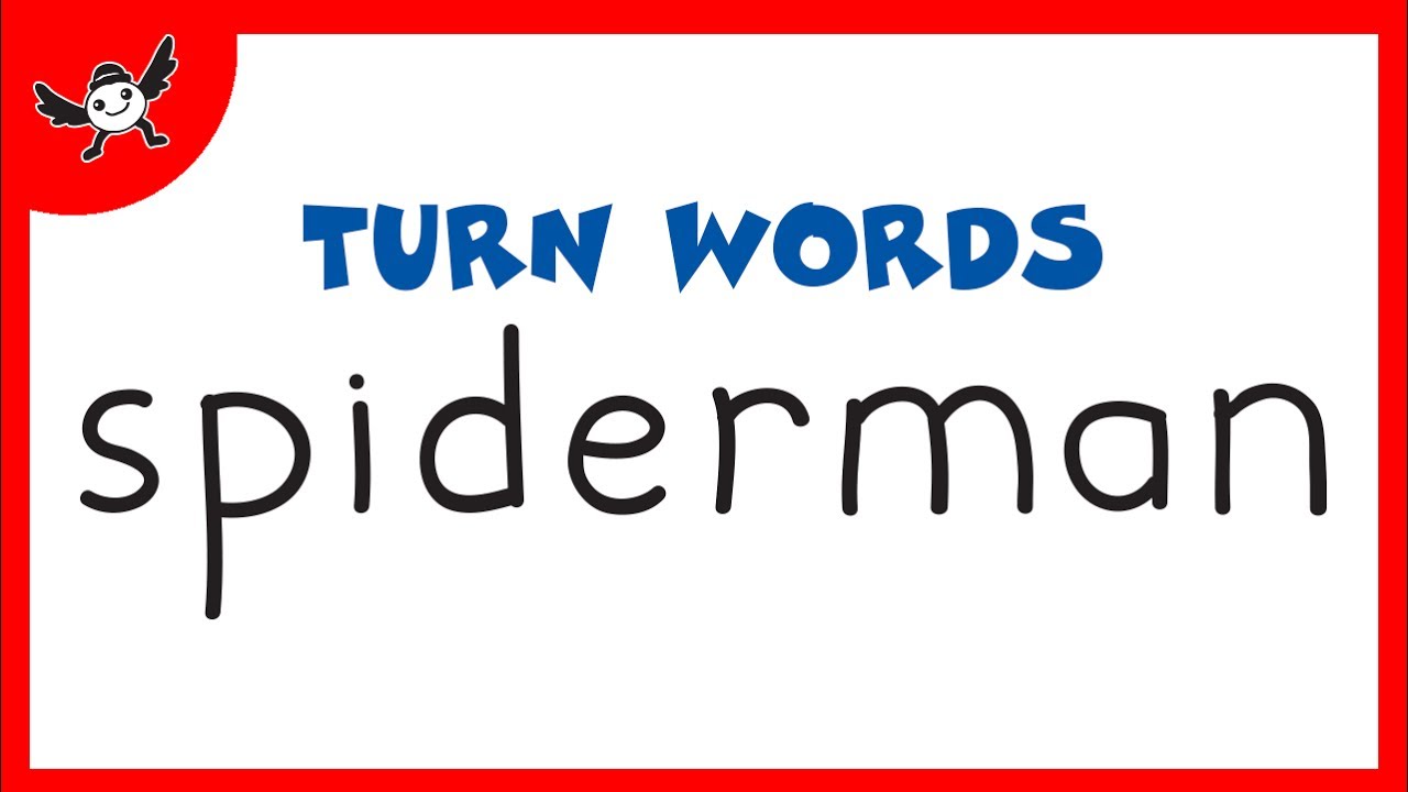 Spider-Man Drawing | How To Turn Words SPIDERMAN into Cartoons Spider ...