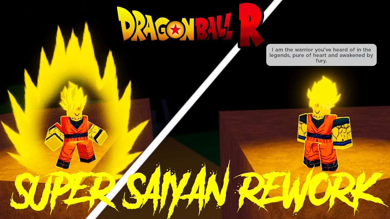 SUPER SAIYAN REWORK - Dragon Ball R Revamped: Update - YouTube