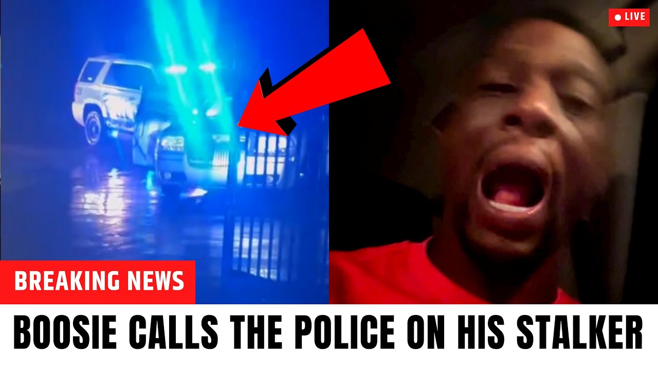 Boosie CALLS The POLICE On His Crazy Stalker For Blocking His Driveway ...
