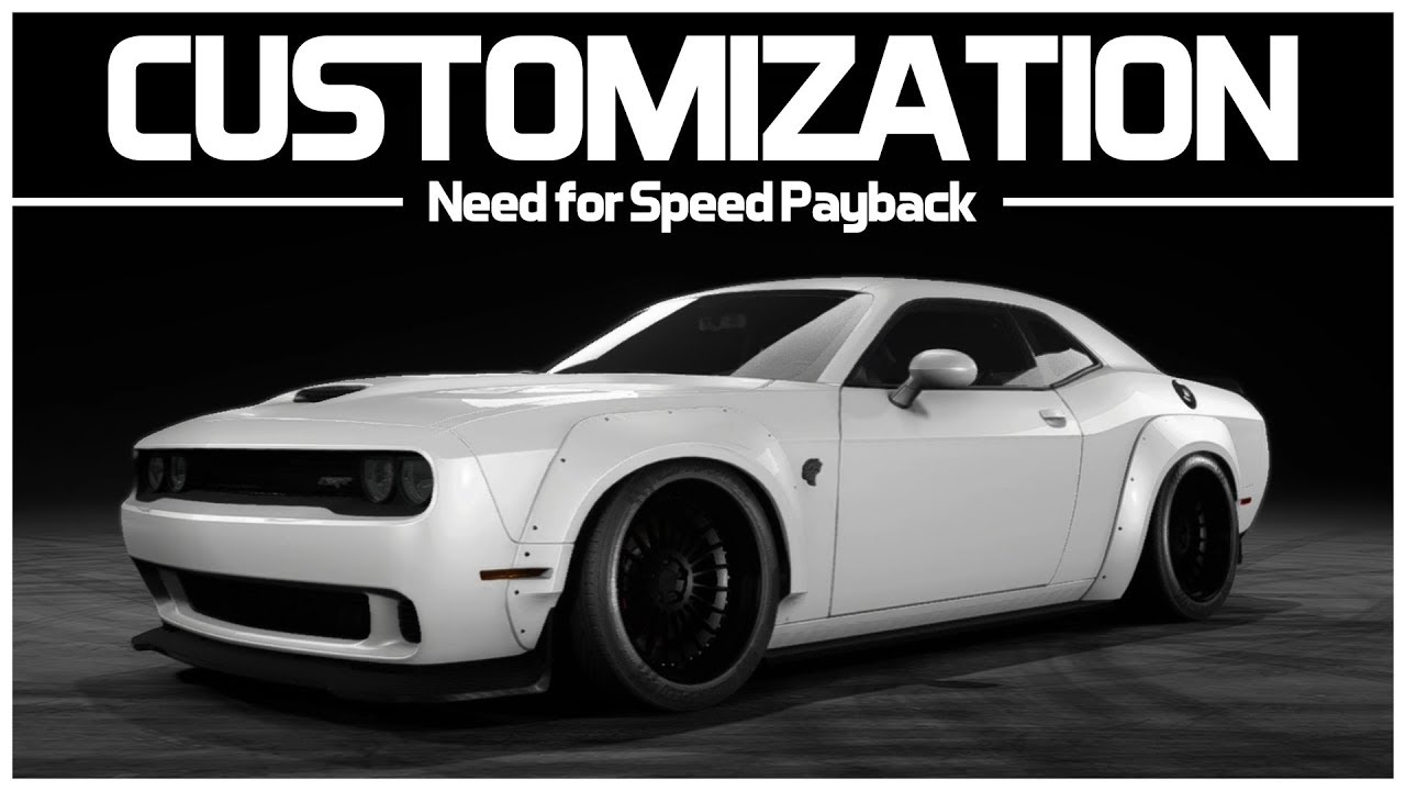 Need for Speed Payback - Preview Customization - Dodge Challenger SRT8 ...