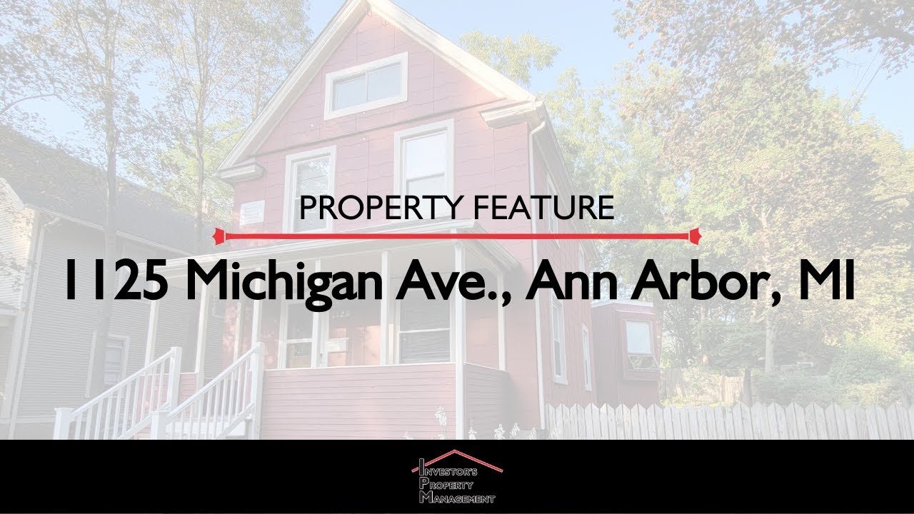 1125 Michigan Ave, Ann Arbor, MI | IPM | Property Tour - YouTube