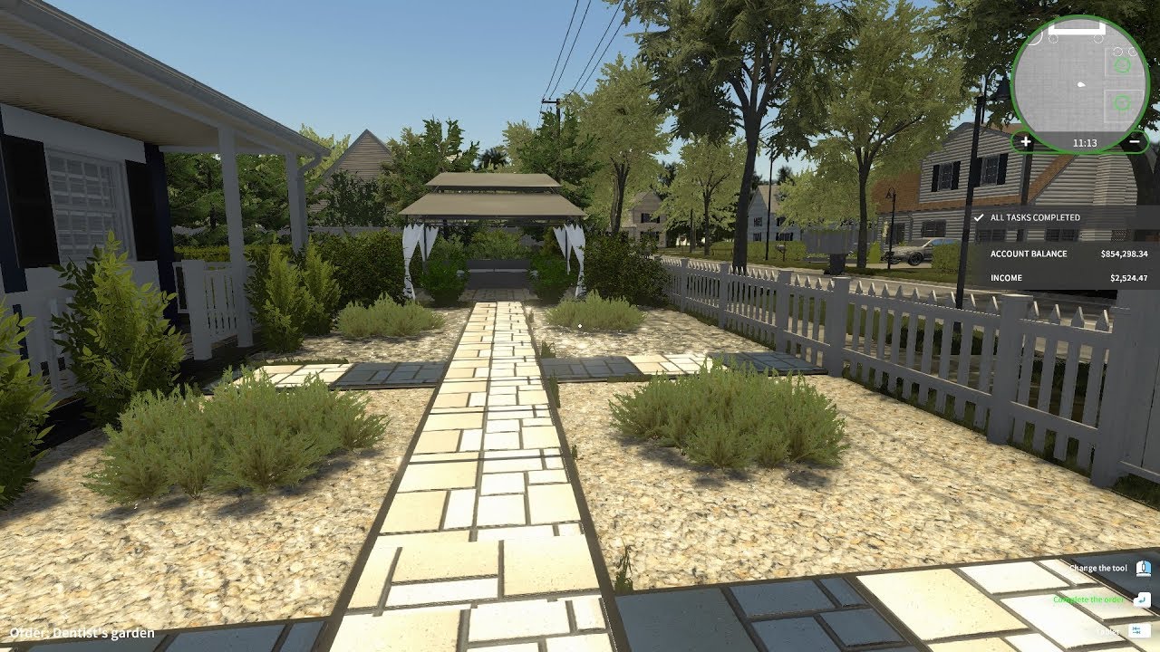 House Flipper Garden Flipper 1 We start playing a new DLC - YouTube