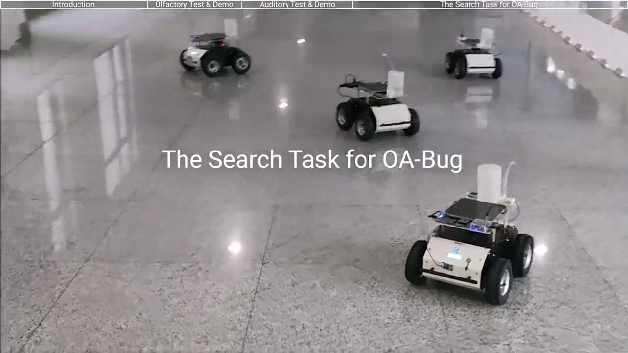 OA-Bug: An Olfactory-Auditory Augmented Bug Algorithm for Swarm Robots in a Denied Environment ...