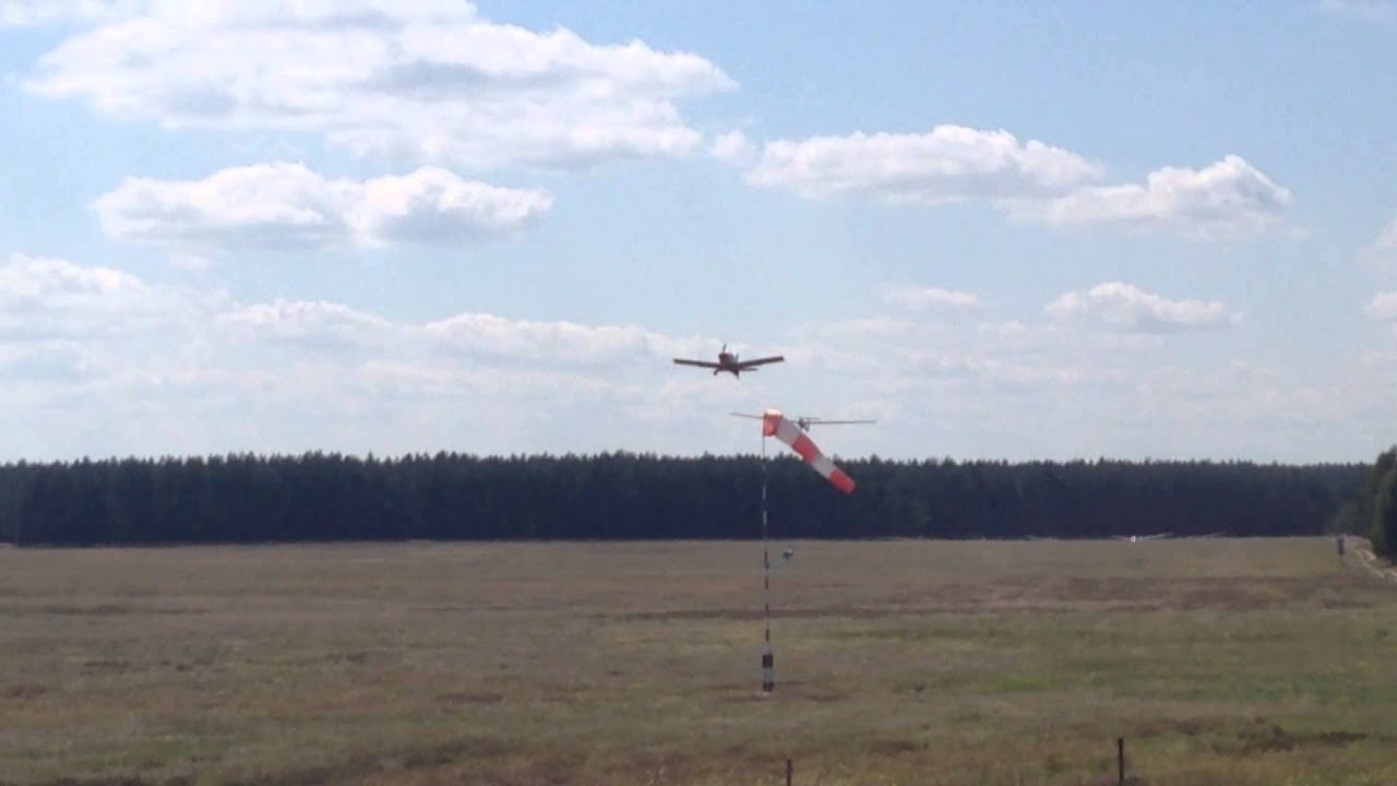 SOCATA RALLYE 235 SP-OBL, hol szybowców Lotnisko Korne (EPKO) - YouTube