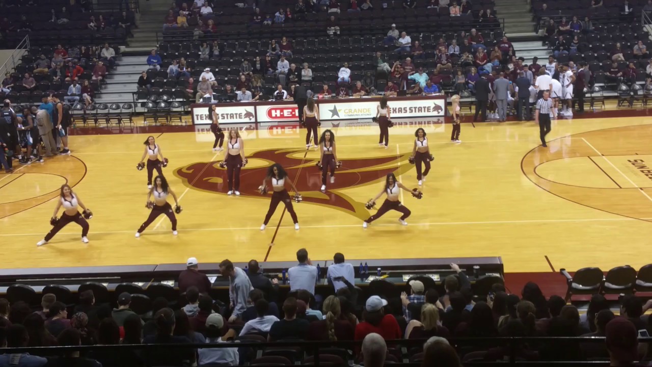 TXST Strutters 2/1/18 Pom Squad - YouTube