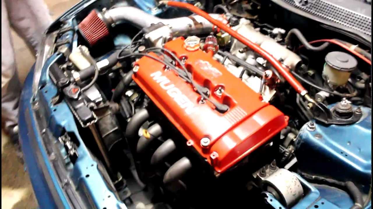 B20vtec first start up - YouTube