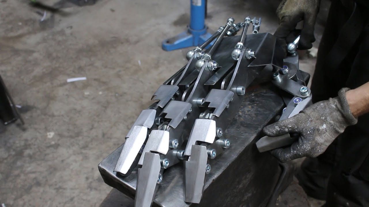 Building a humanoid robot, part 1, making a hand. - YouTube