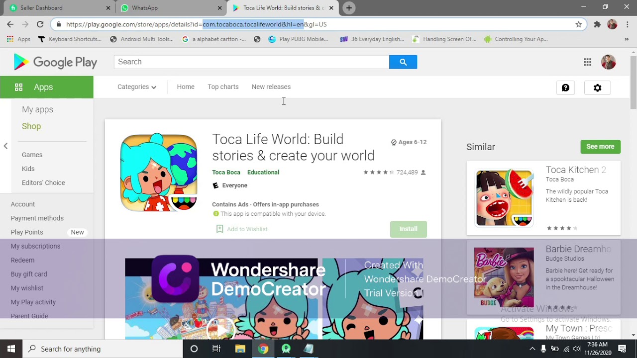 How to open playstore app using android studio - YouTube