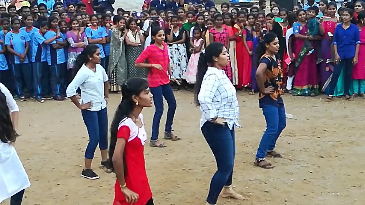 BVSR College 2k19 fest Flash mob by Civil department - YouTube