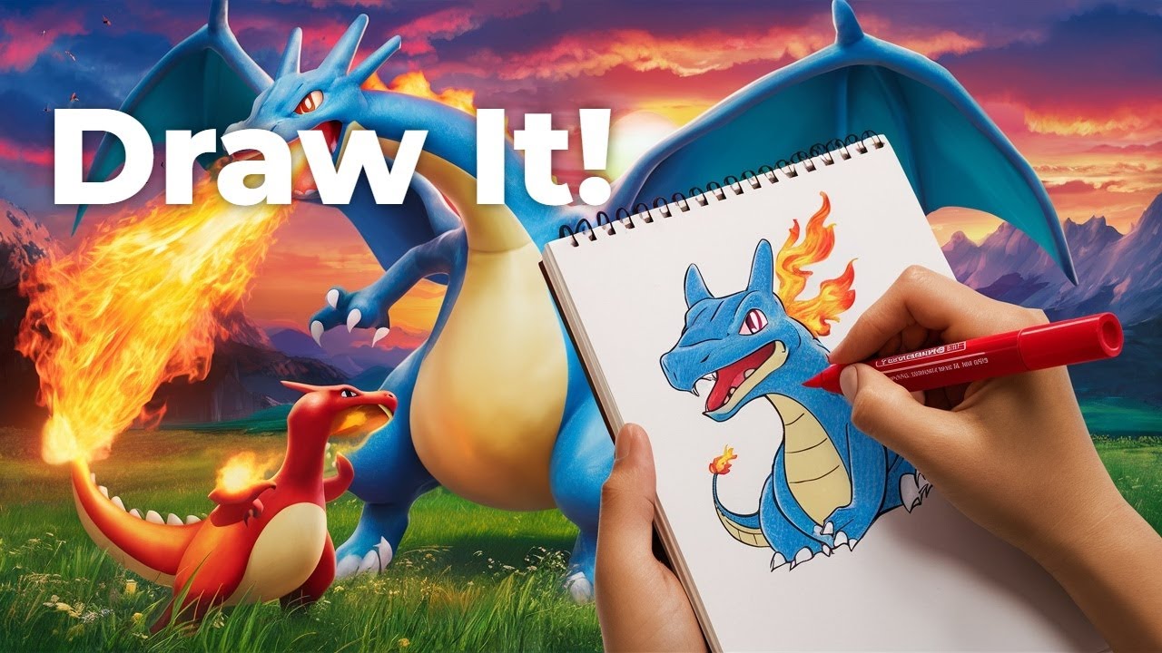 Unleash Your Creativity: Draw Charizard Step-by-Step! - YouTube