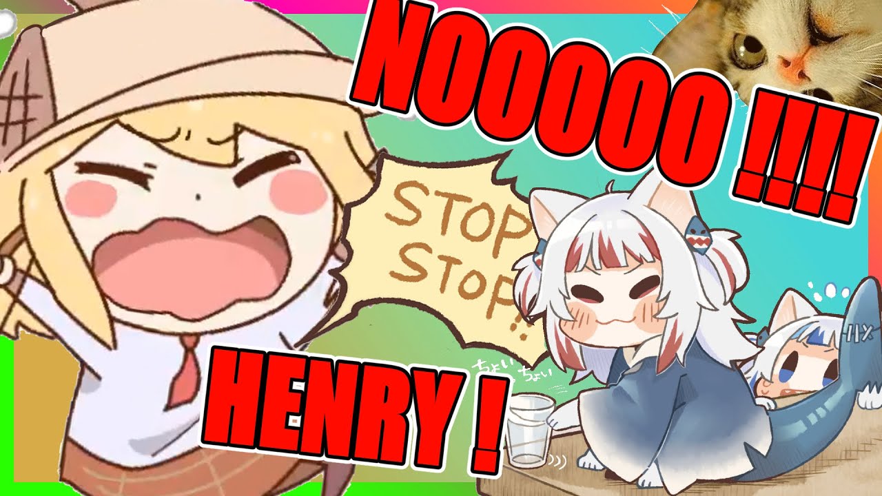 Amelia's cat is CRAZY ! - Ame talks about Henry taking her food - YouTube
