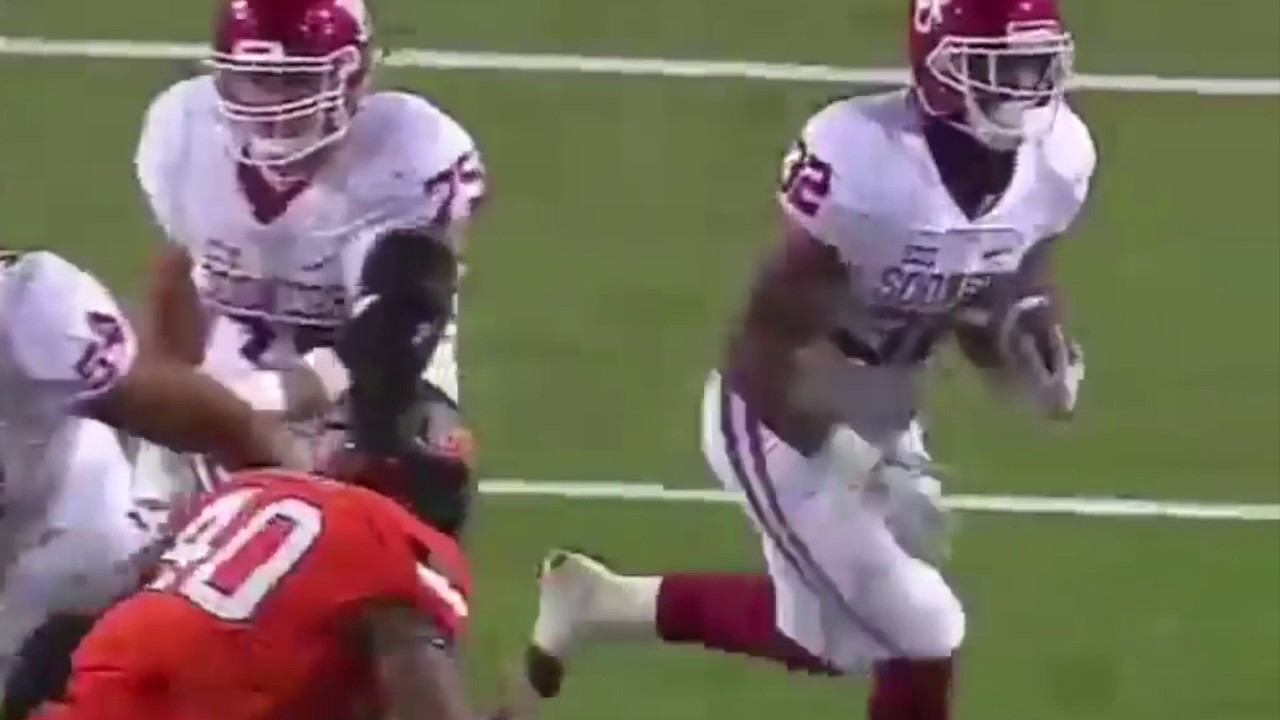 Samaje Perine New RB Redskins Highlights - YouTube