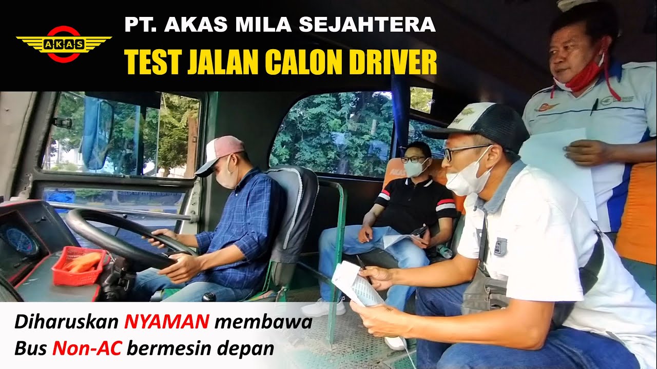 TEST JALAN Calon Driver Bulan Januari 2021 | Harus HALUS dan NYAMAN ...