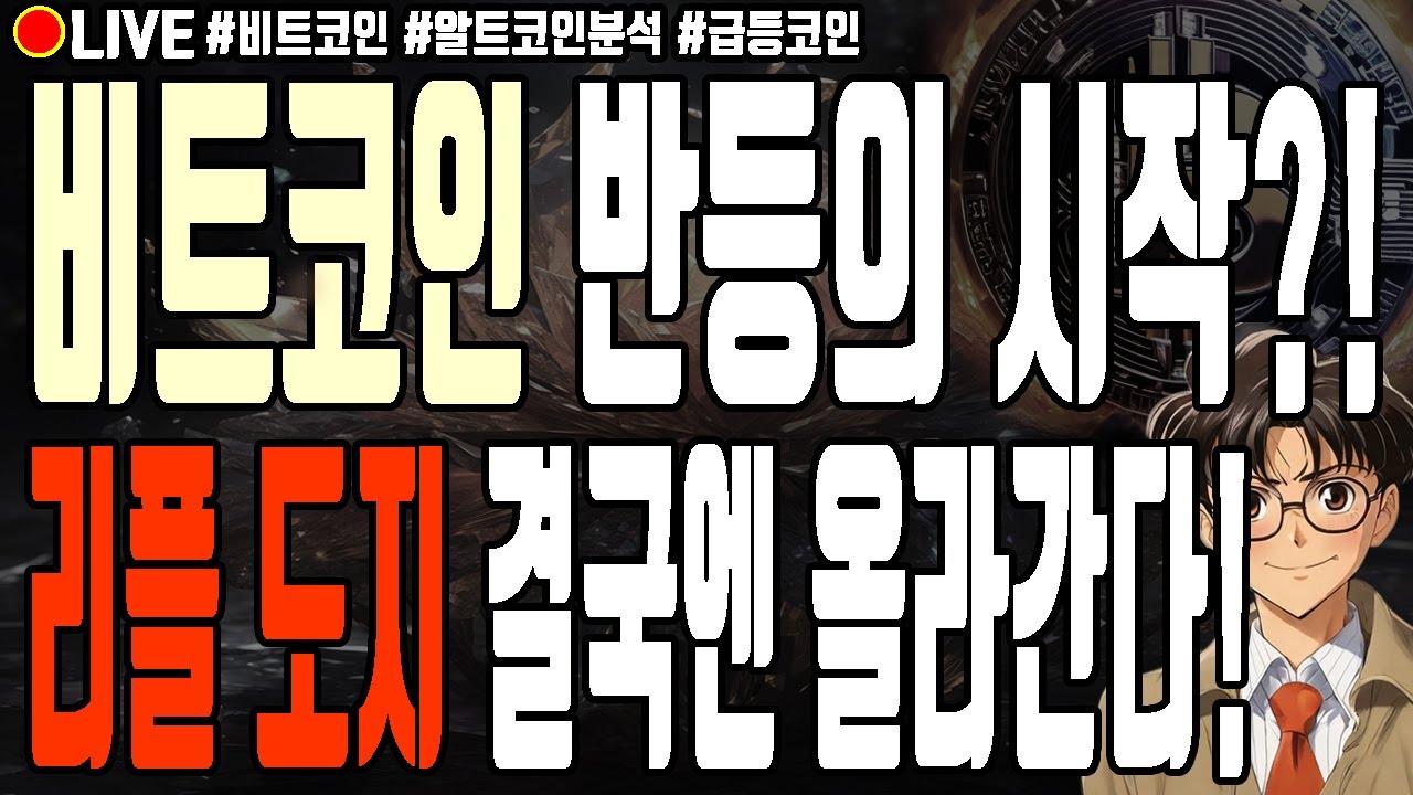 실시간 비트코인 반등의 시작 리플 도지코인 결국엔 올라간다 엑스알피 레이어제로 카브코인 드리프트 유엑스링크 폭락 3월