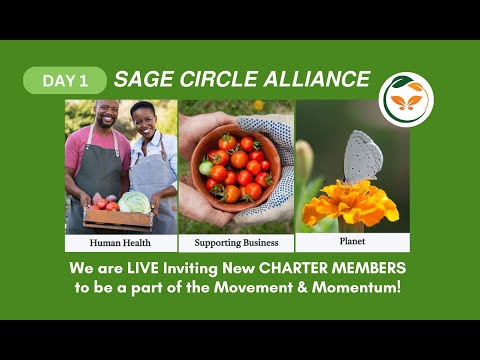 Sage Circle Alliance - LAUNCH DAY! Let's make a difference together! - YouTube