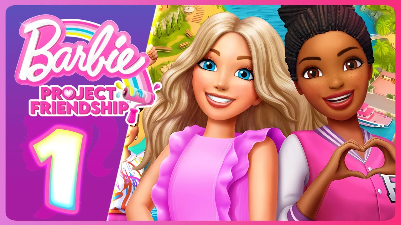 Barbie Project Friendship Walkthrough Part 1 (PS5, PS4, Switch) 100% ...
