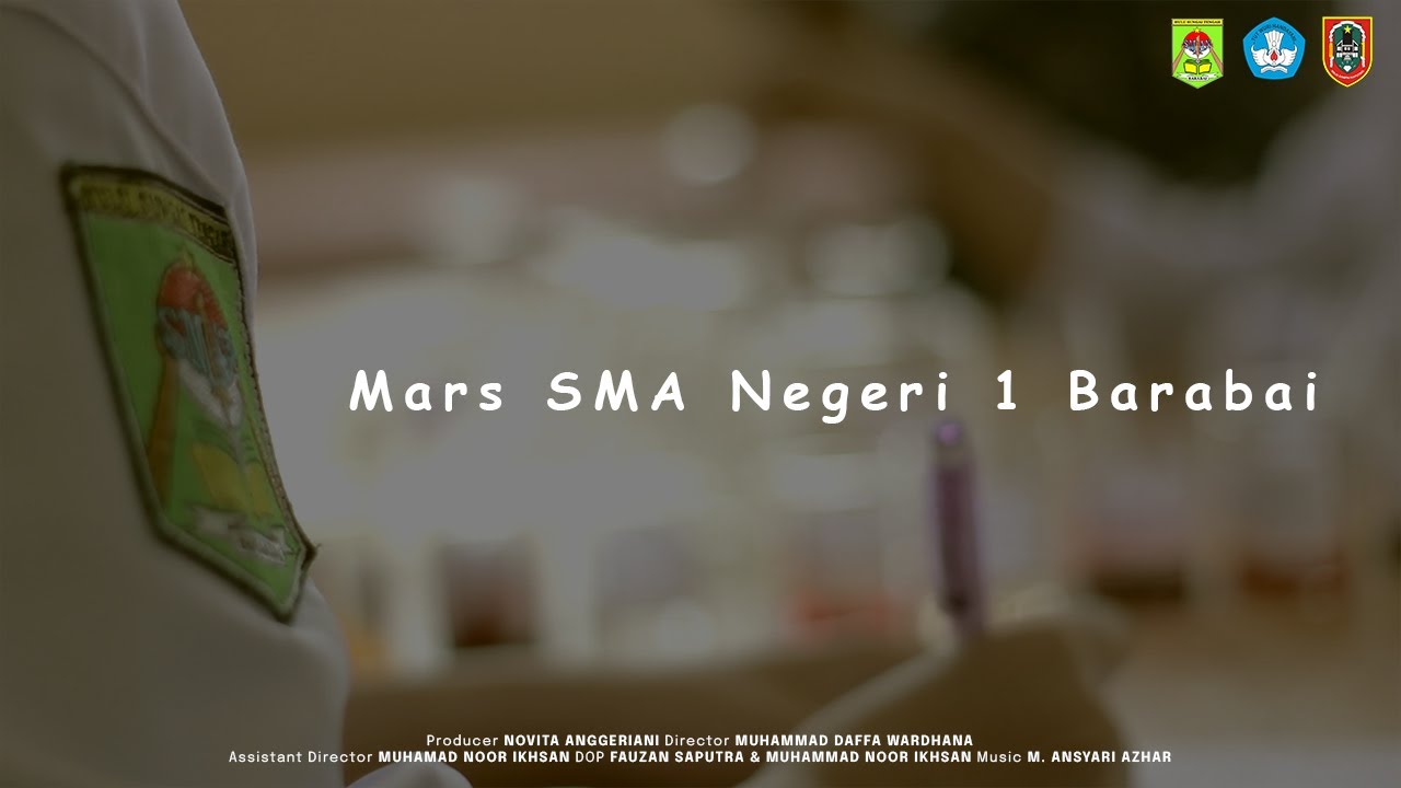 Official Video Clip Mars SMA Negeri 1 Barabai - YouTube