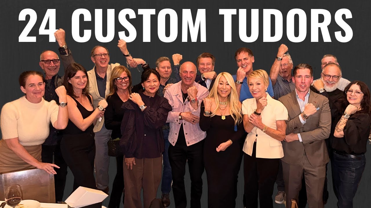 Surprising Shark Tank with 24 Unique Tudor Watches - YouTube